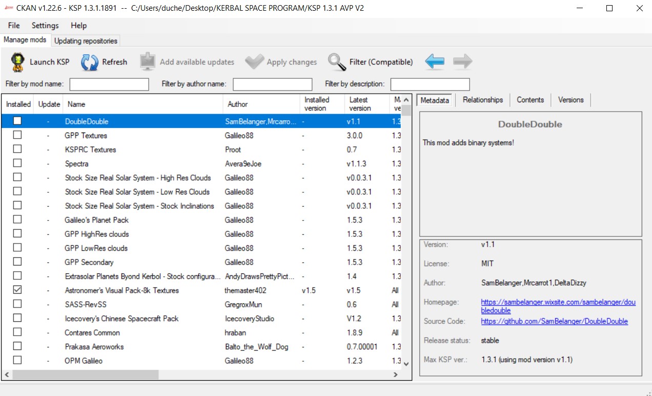 [KSP] Le Mini-Tuto : installer et gérer vos Mods ! - Kerbal Space Challenge